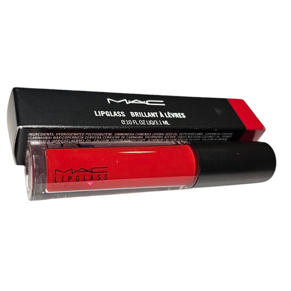 MAC Cosmetics | Makeup | Mac Ruby Woo Lipglass High Shine Lip Gloss Nib ...